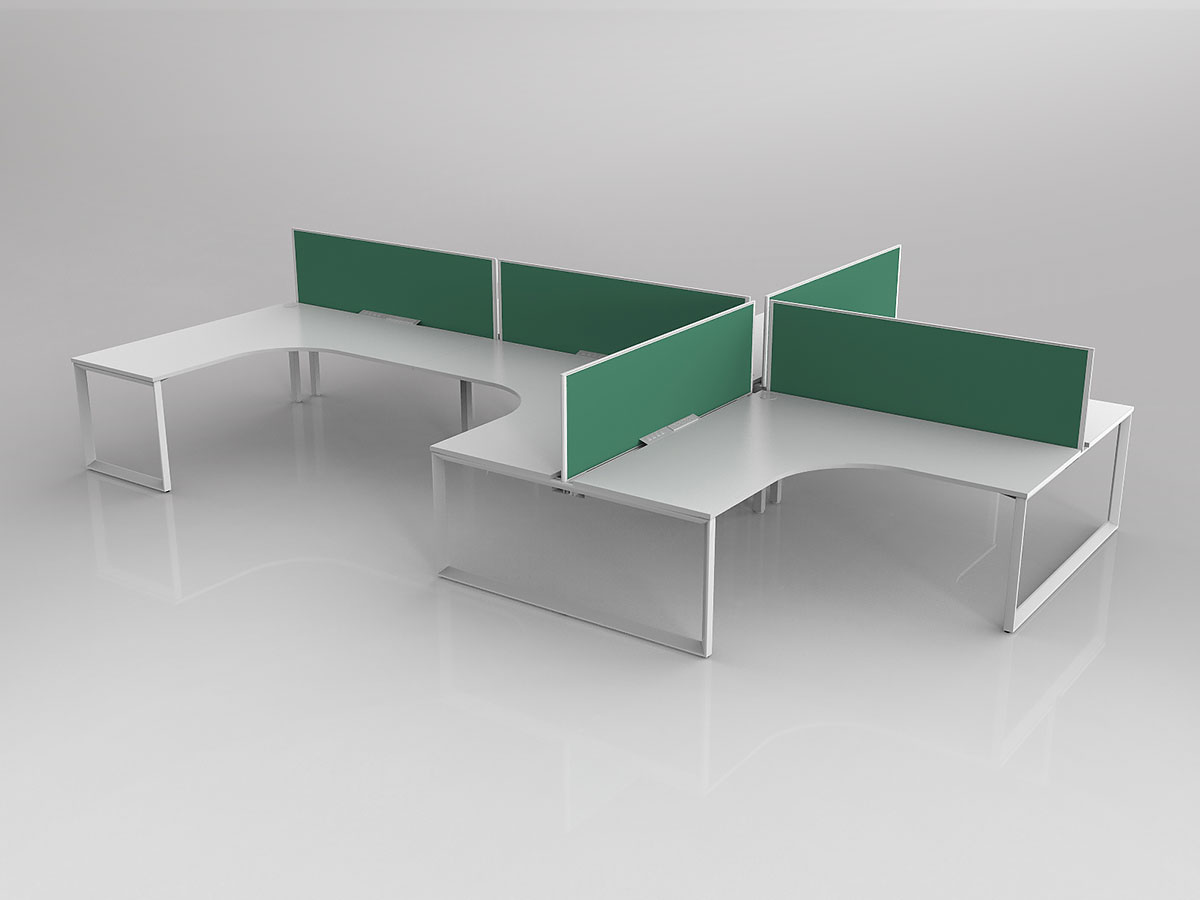 6 Person Workstation | Sydney Office Furniture