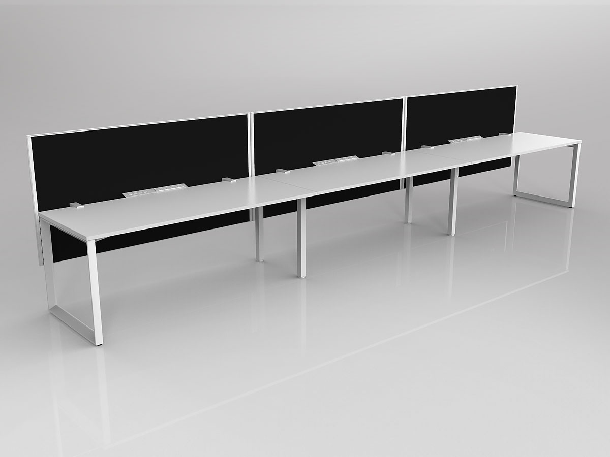 3 Person Workstation | Sydney Office Furniture