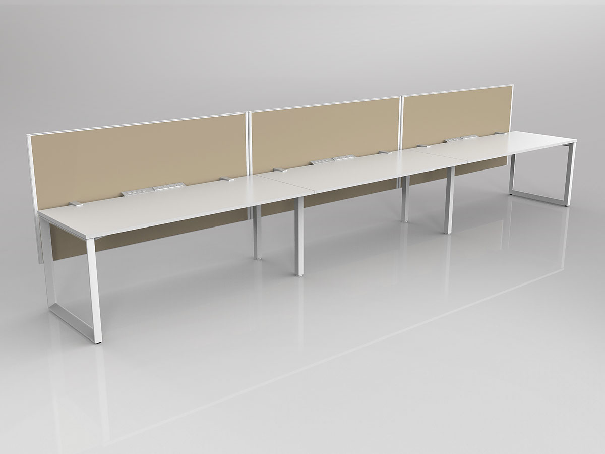 3 Person Workstation | Sydney Office Furniture