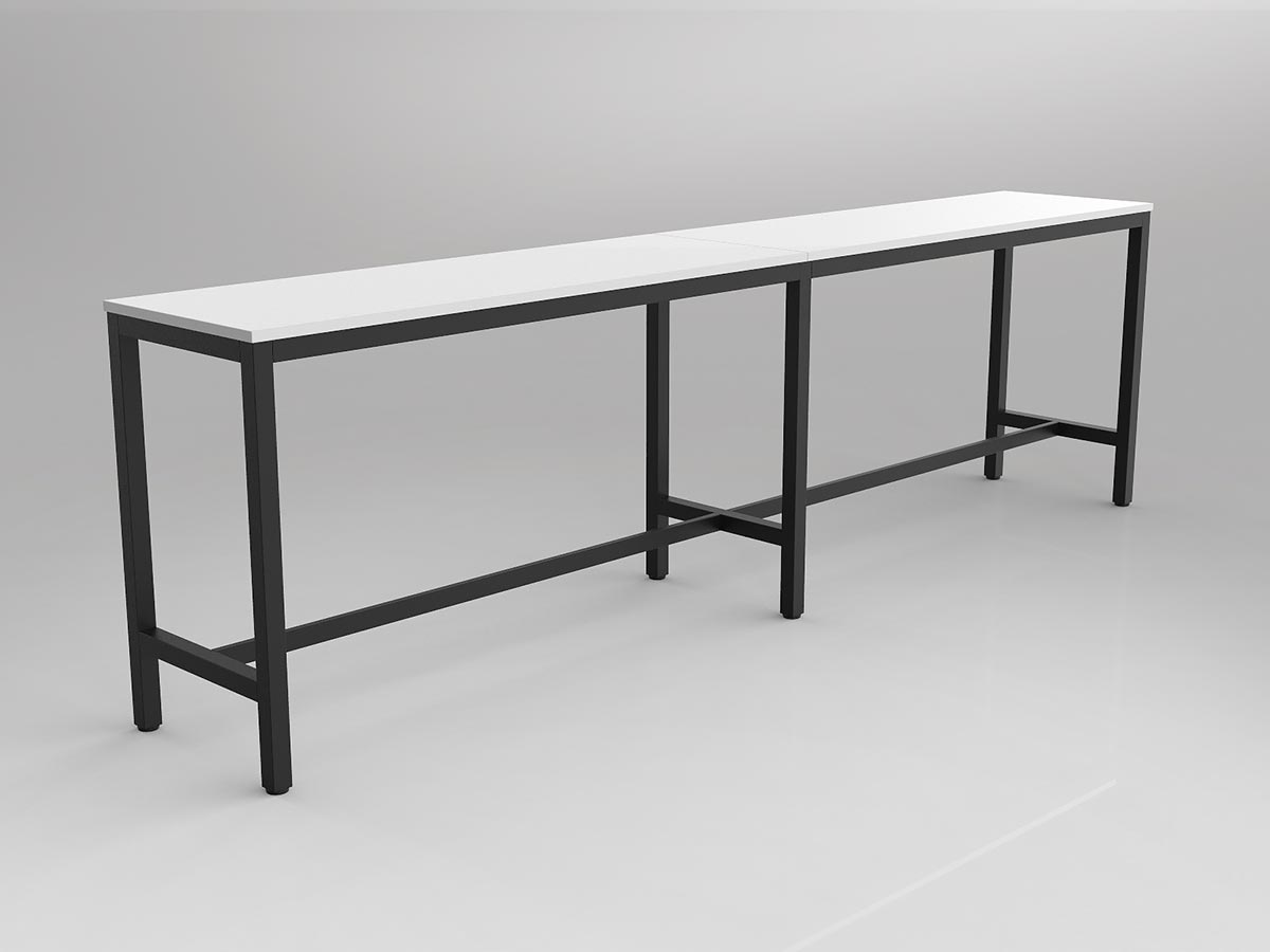 Axis Tall Twin Base Bar Tables | Sydney Office Furniture