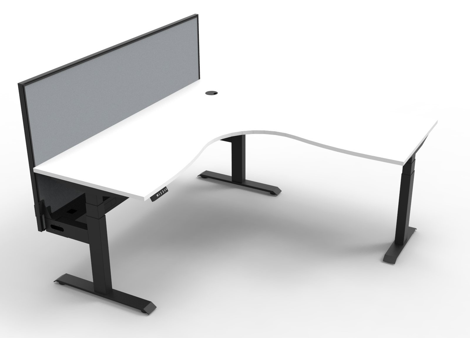 Single Person Office Workstation | Sydney Office Furniture | Sydney ...