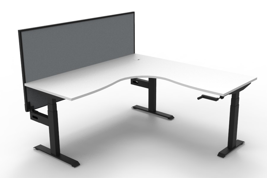 Single Person Office Workstation | Sydney Office Furniture | Sydney ...