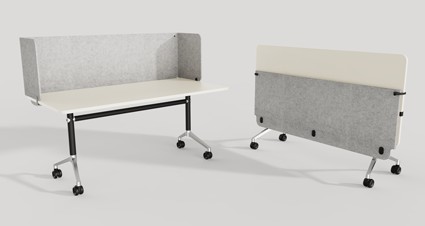 Desk Mounted Acoustic Divider - Sydney NSW | Sydney Office Furniture