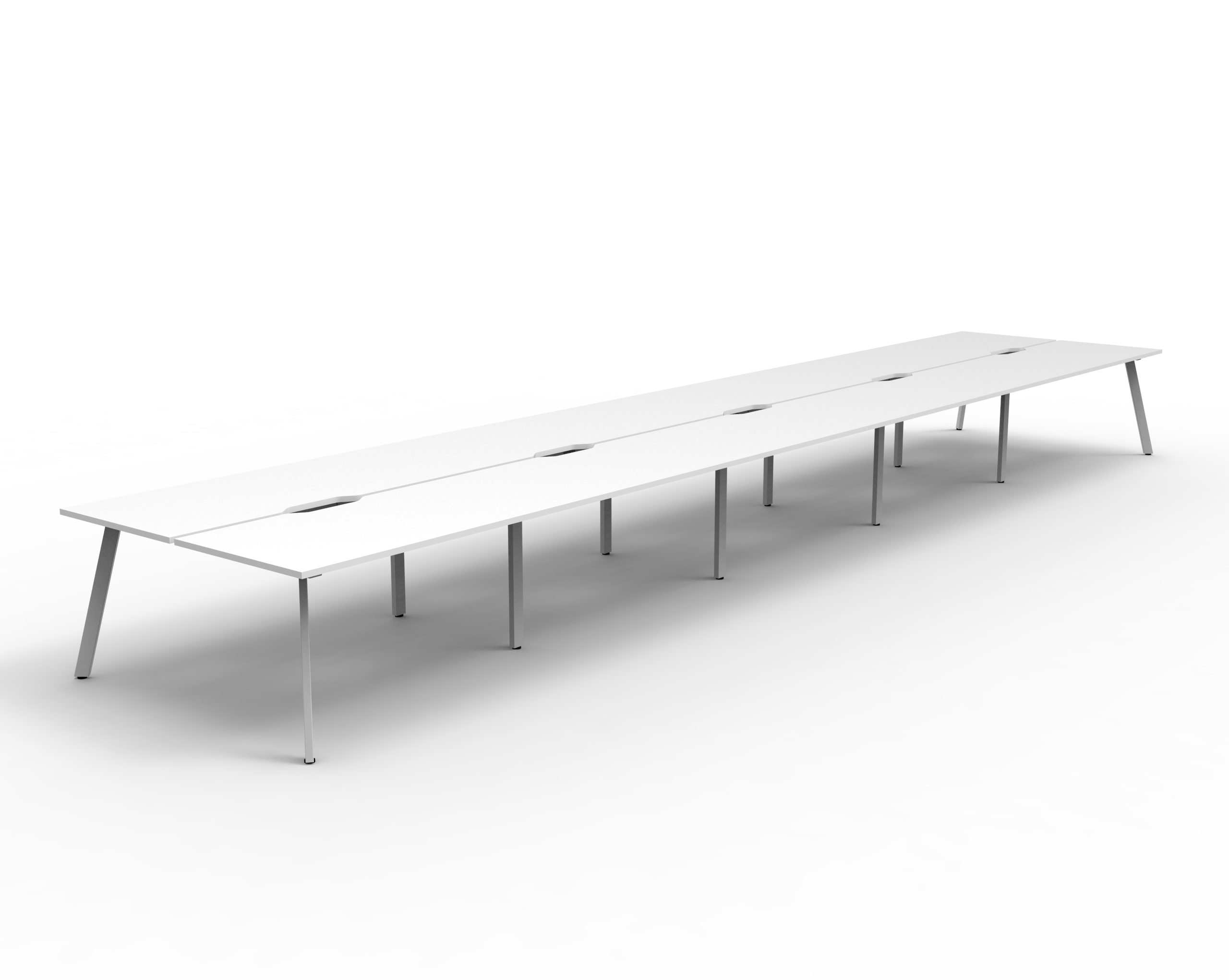 10 Person Workstation: Eternity 10 Person Double Sided Workstation