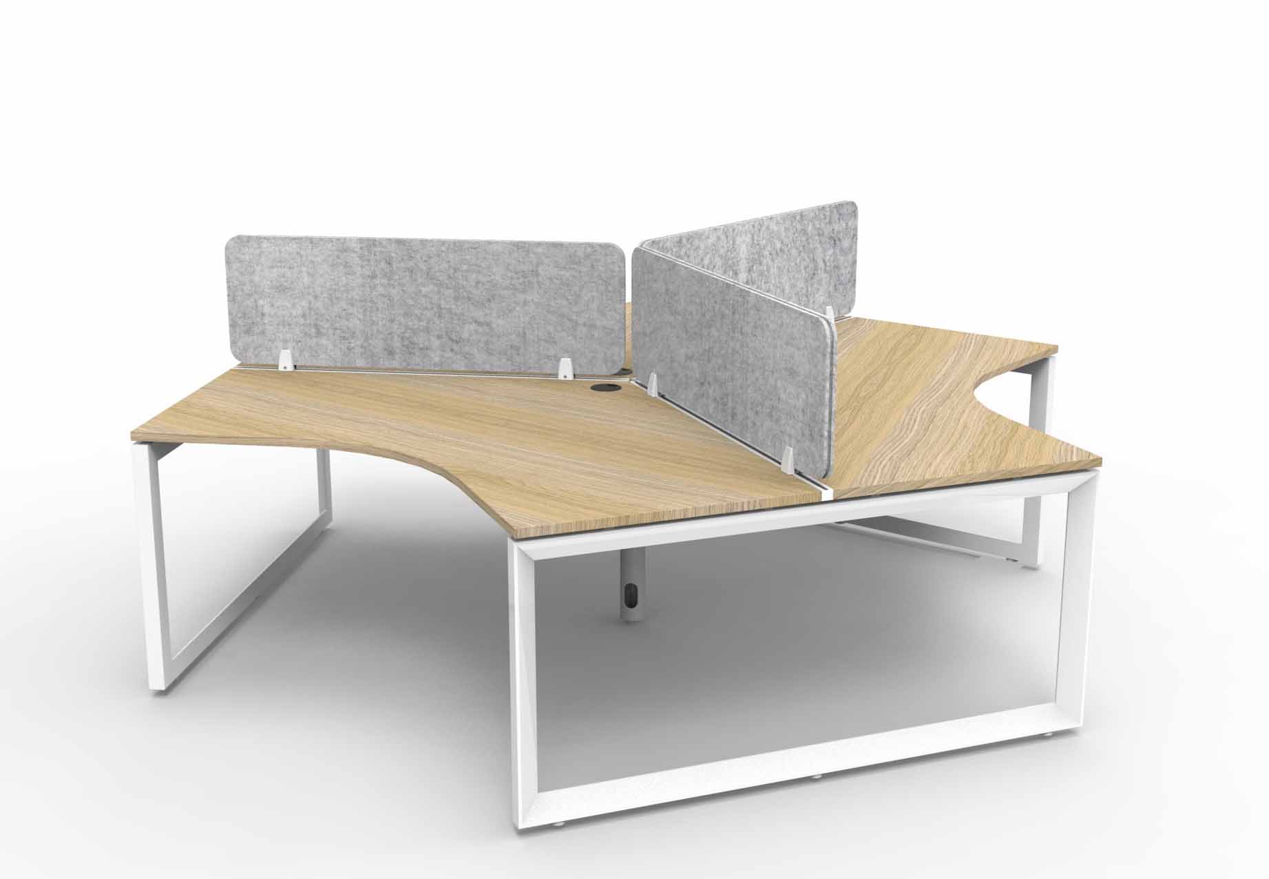 Three Person Workstations - Sydney Office Furniture | Sydney Office ...