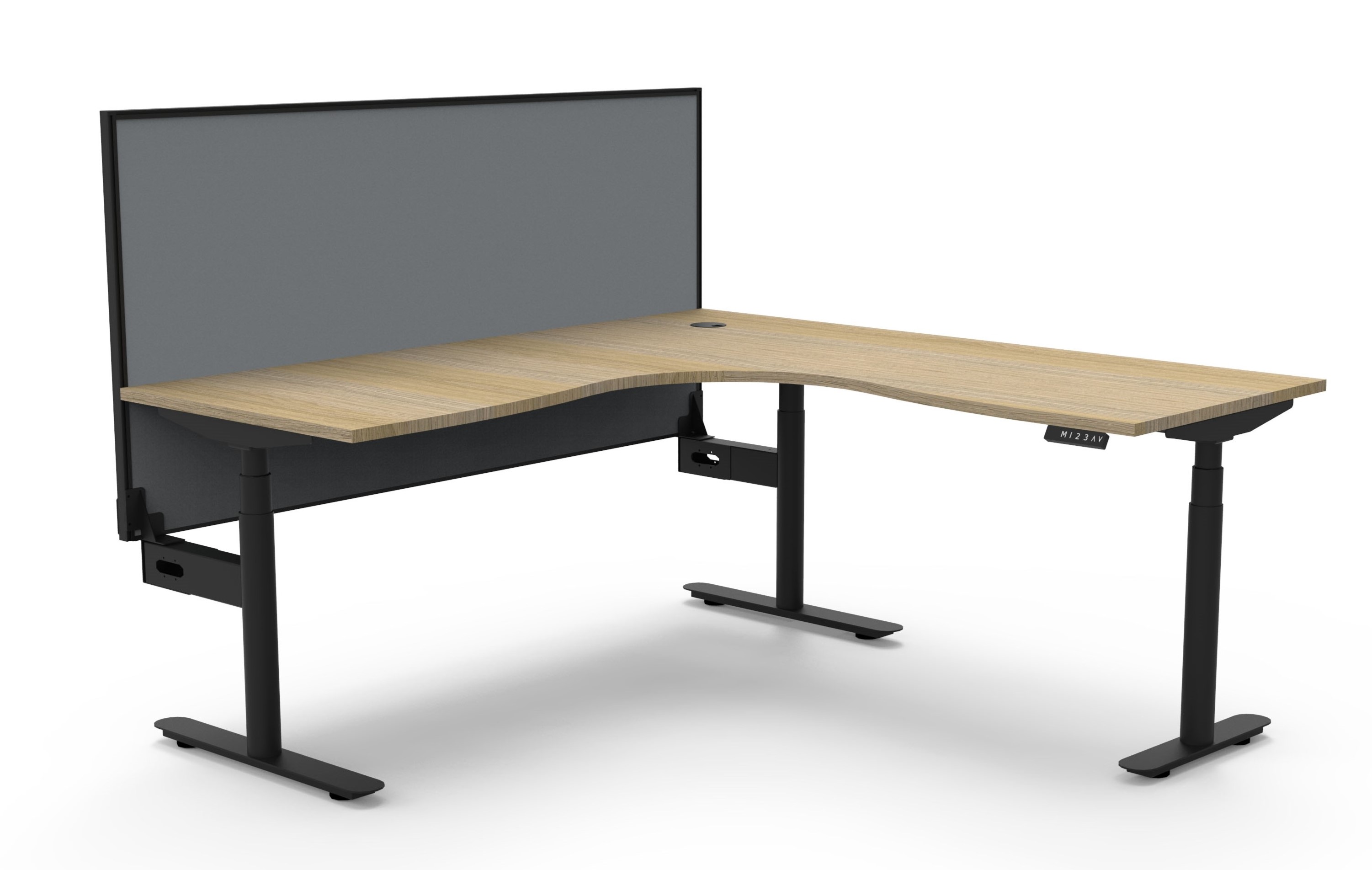 Halo+ Height Adjustable Workstation Range | Sydney Office Furniture