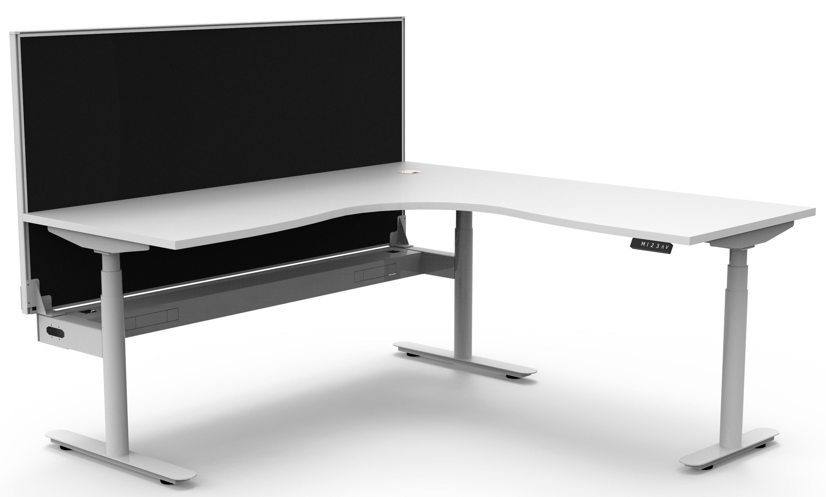 Single Person Office Workstation | Sydney Office Furniture | Sydney ...