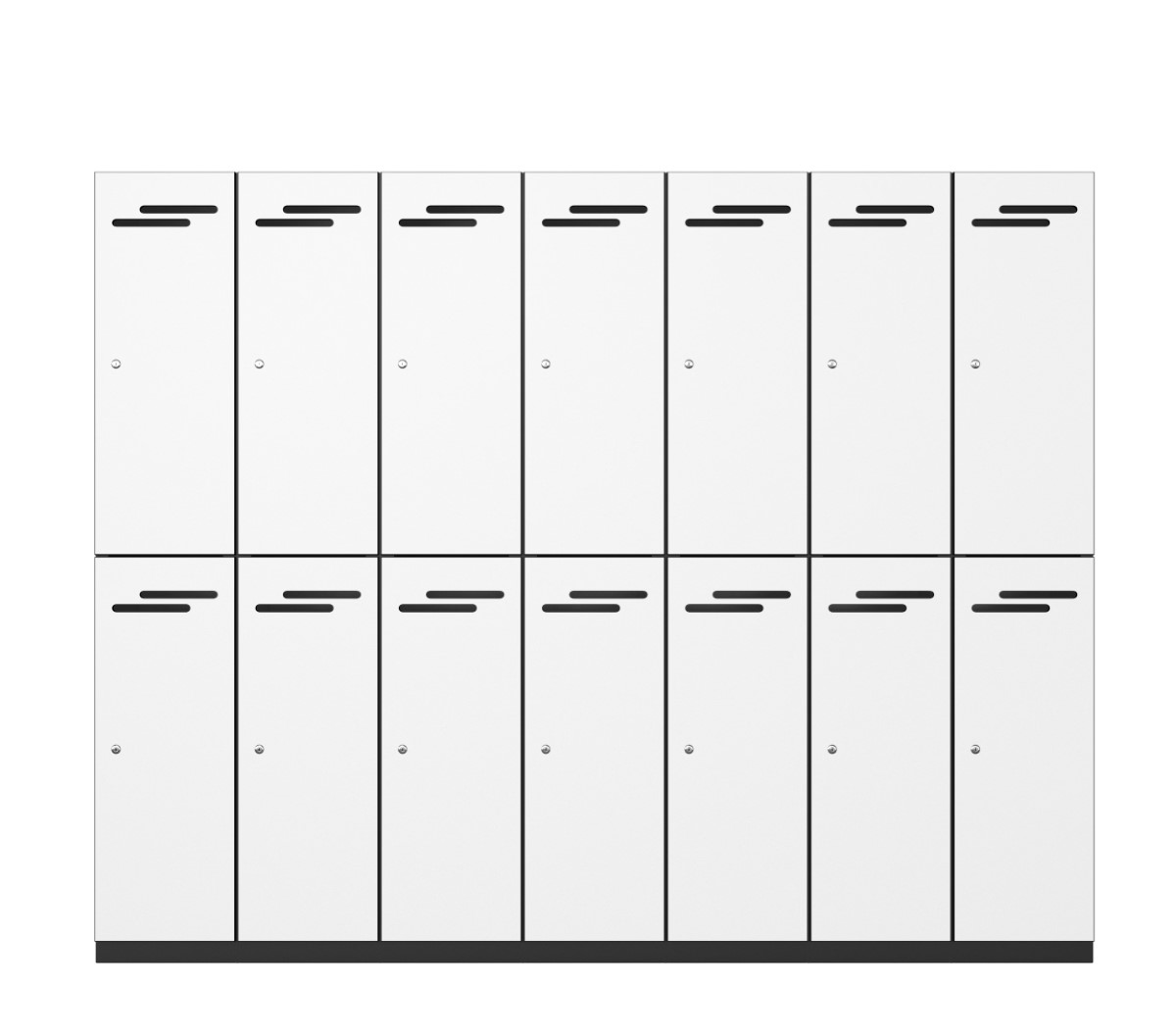 Melamine Two Doors Lockers - Australian Made