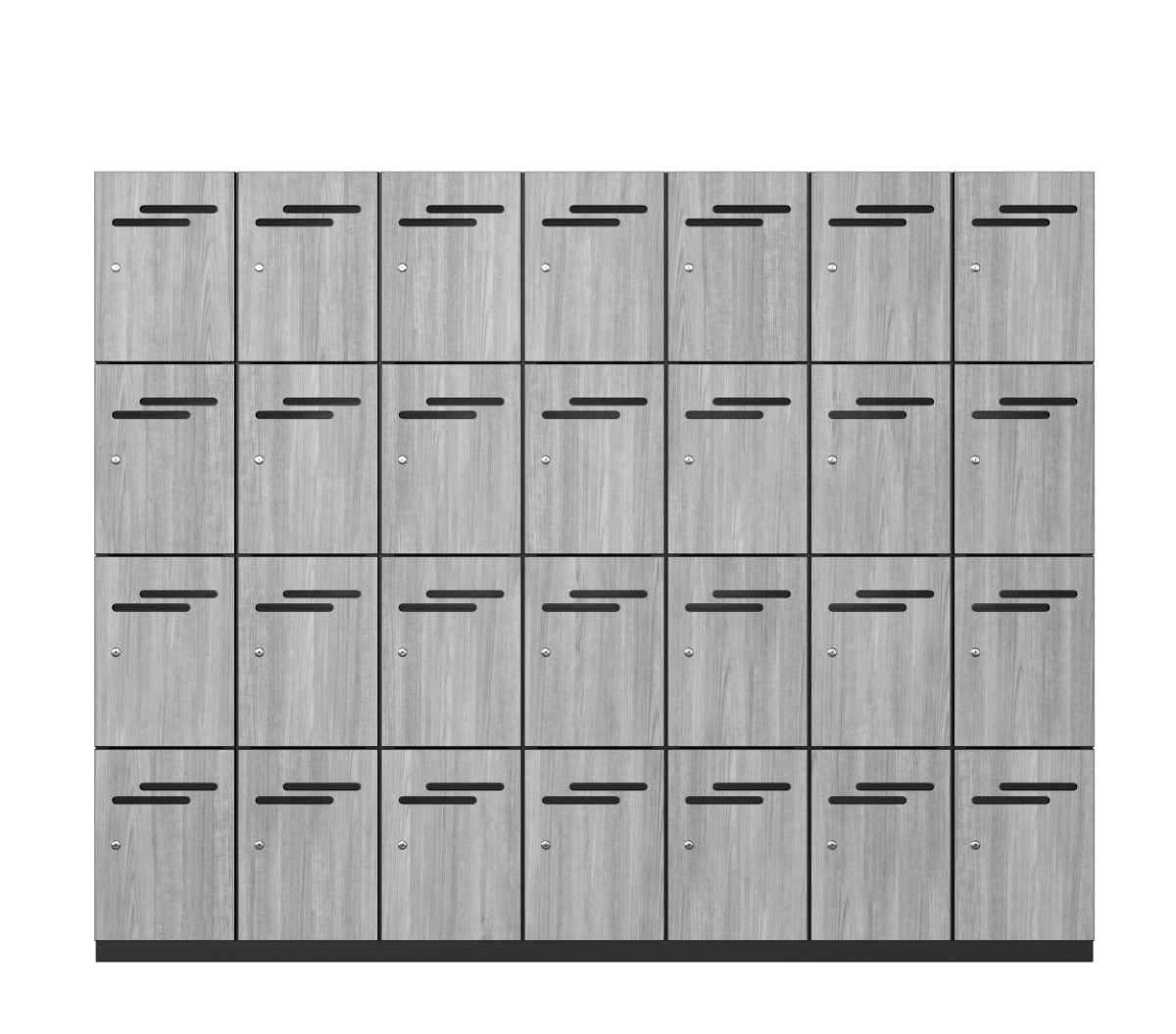 Four Door Melamine Lockers - Australian Made