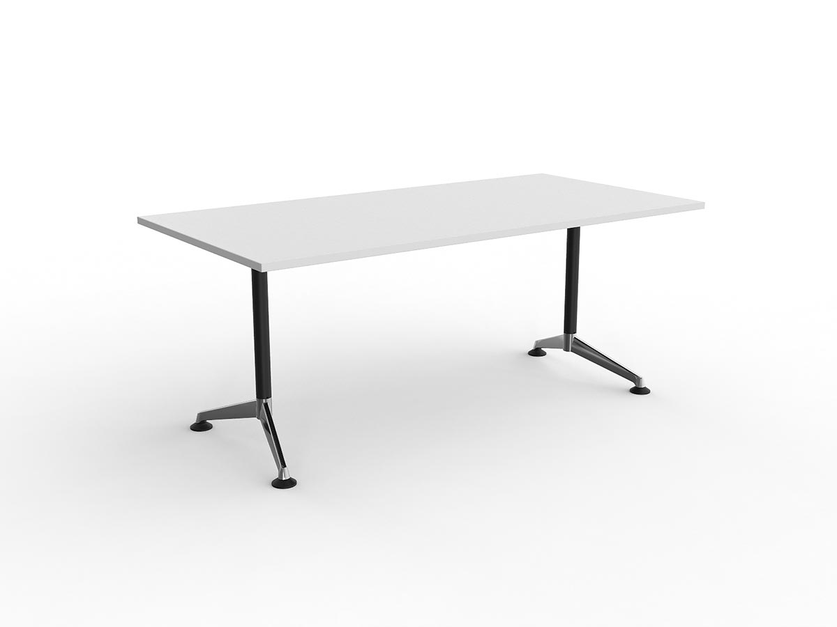 Modulus All Black Table - Sydney Office Furniture