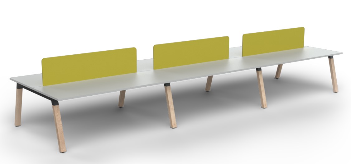 6 Person Workstation | Sydney Office Furniture