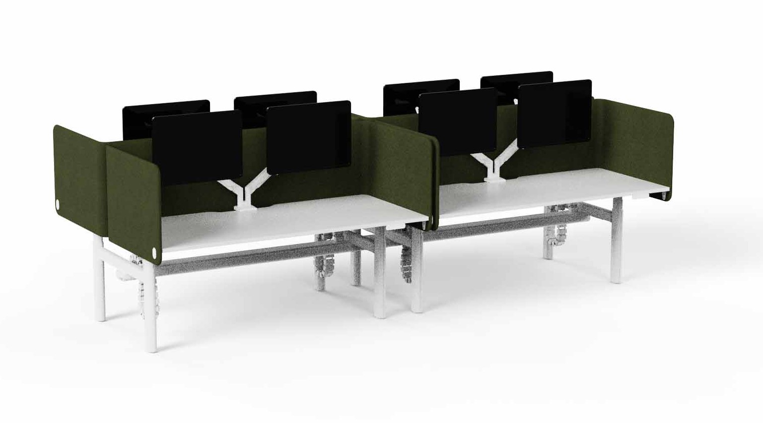 Ovation Height Adjustable Workstation Range | Sydney Office Furniture