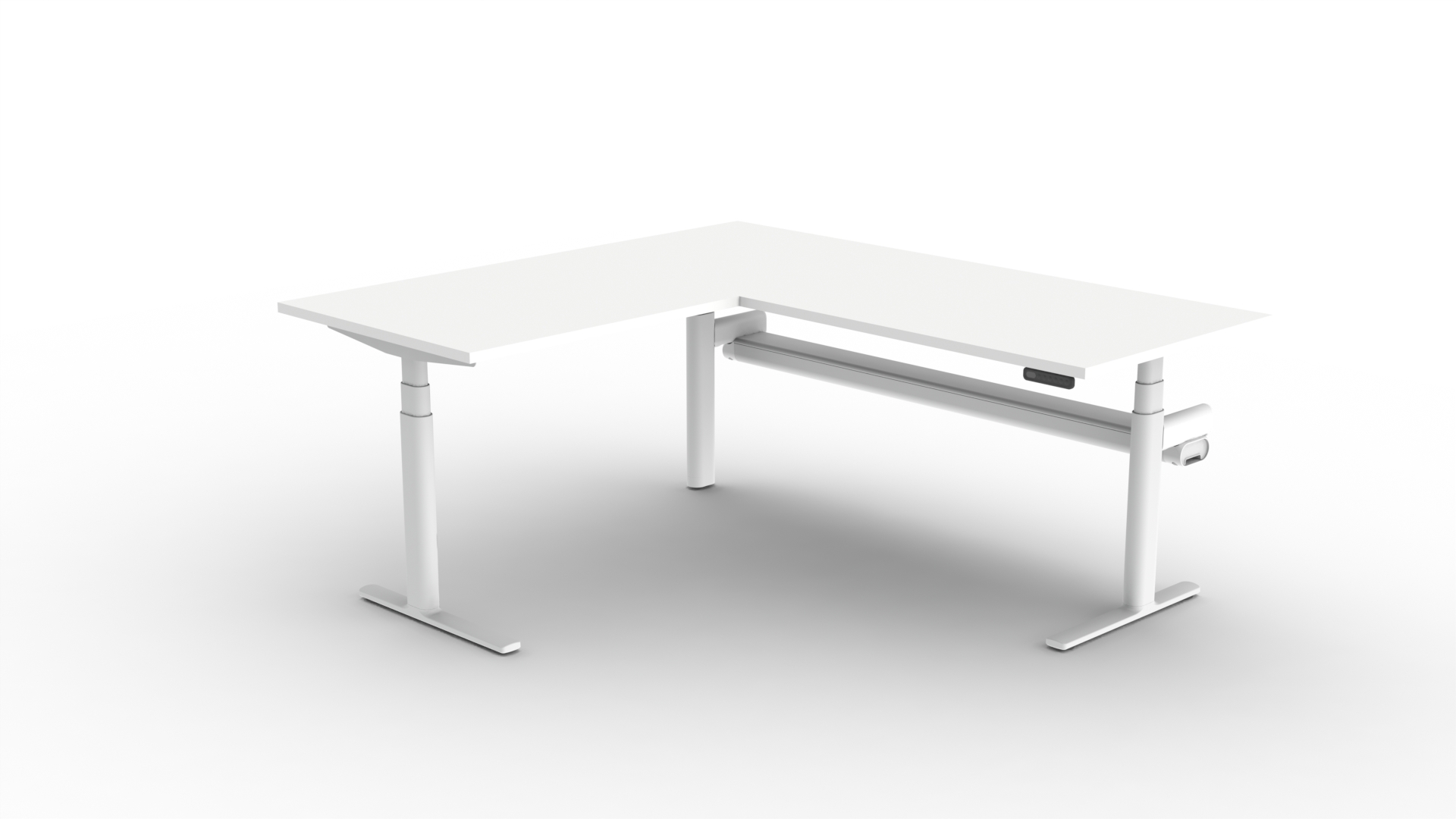 Height Adjustable Ovation Corner Desk