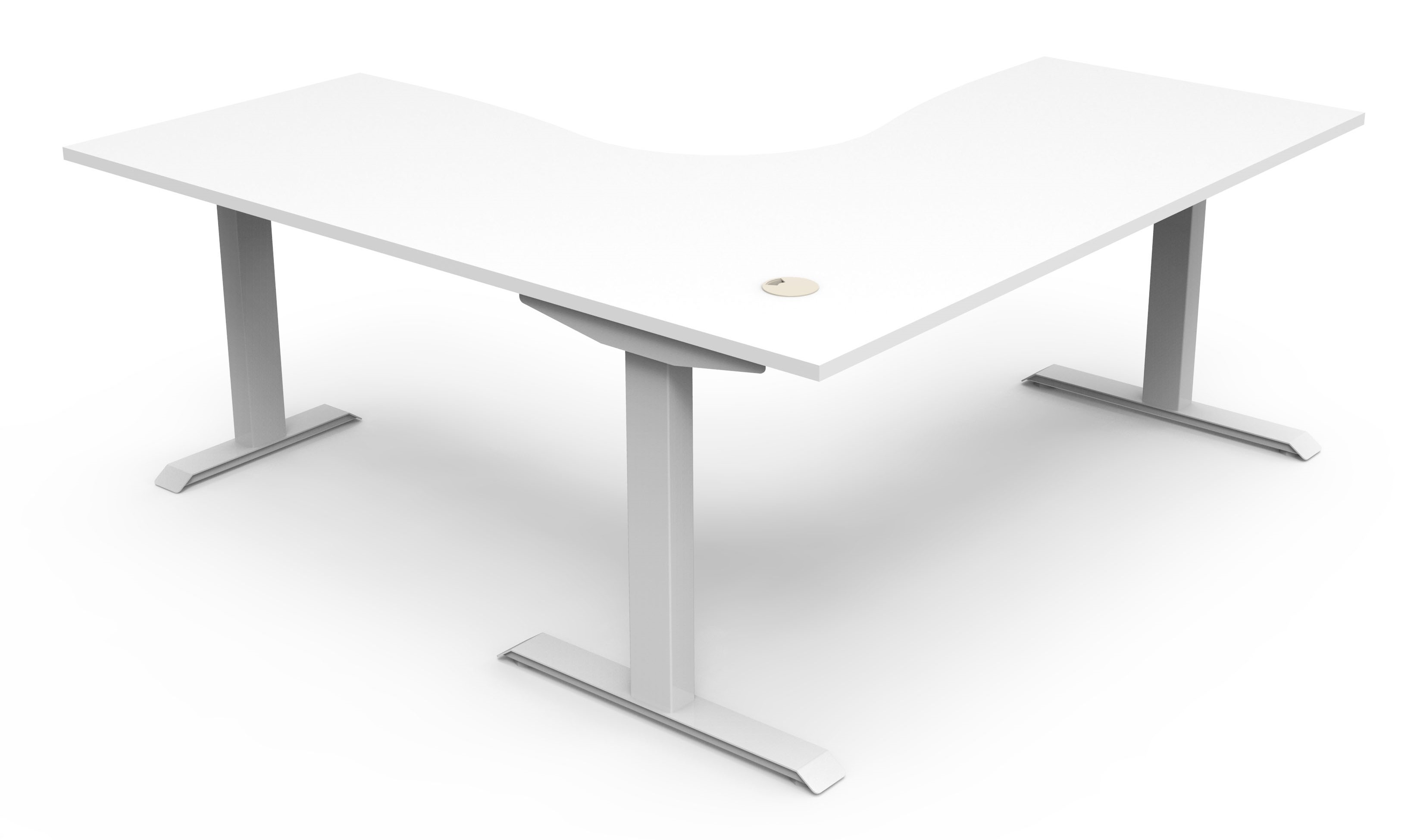 Boost Static Workstations and Desk | Sydney Office Furniture | Sydney ...