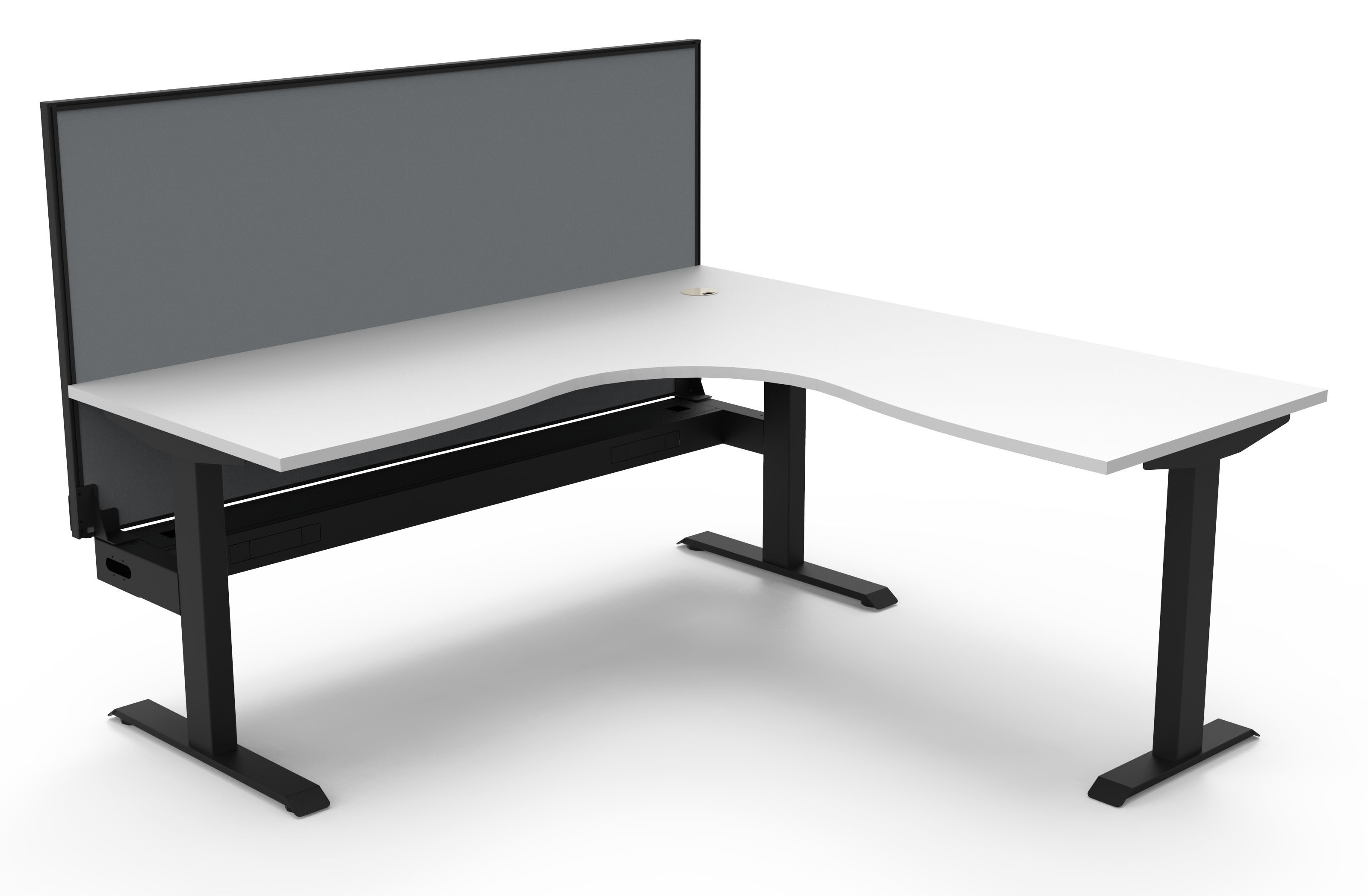 Boost Static Workstations and Desk | Sydney Office Furniture | Sydney ...